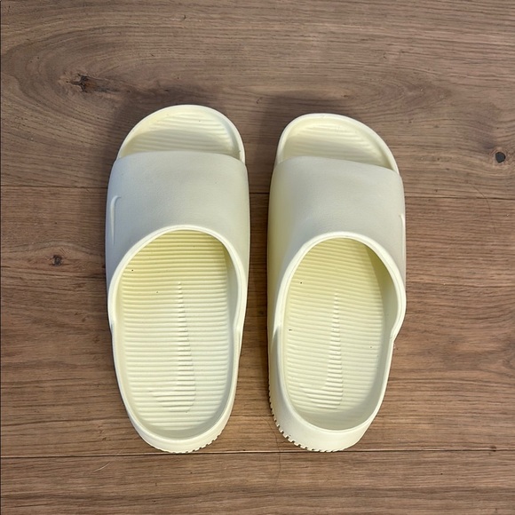 Nike | Shoes | Nike Calm Slides Butter Yellow | Poshmark